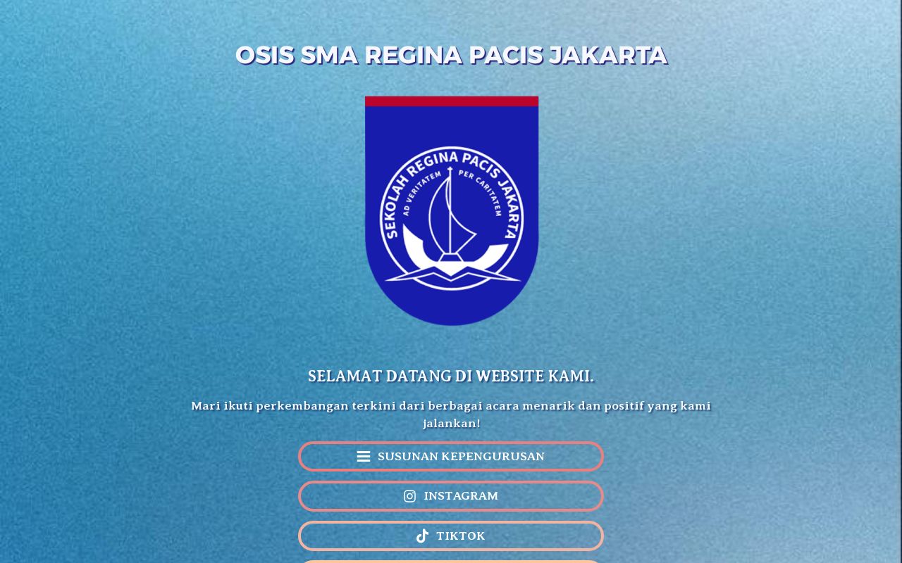 OSIS SMA Regina Pacis Jakarta
